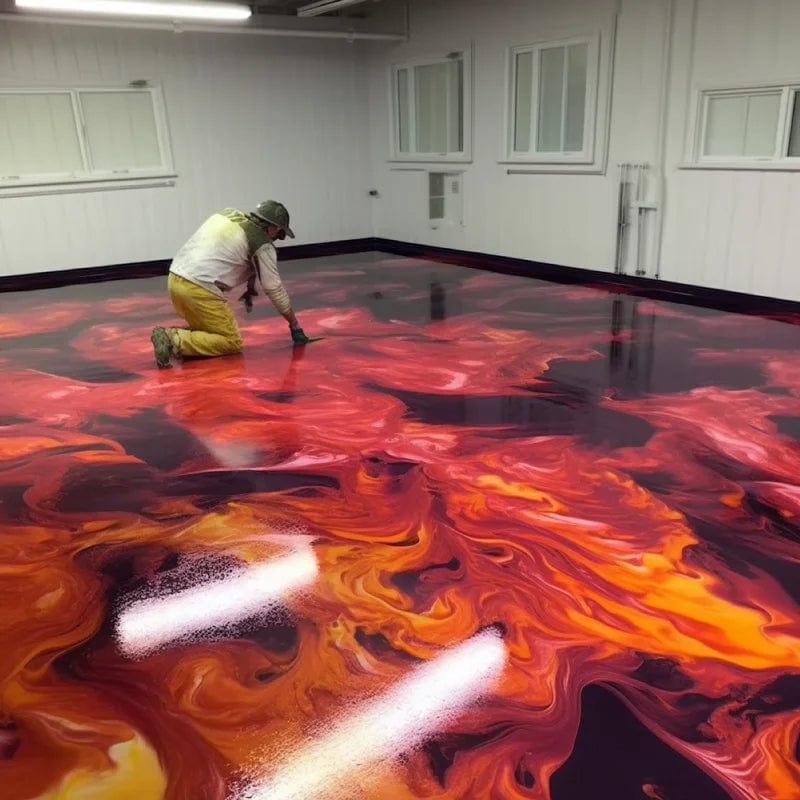 Sol en époxy (Devis sur-mesure)